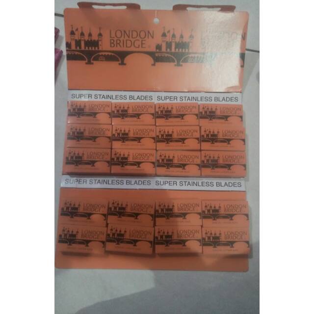 London BRIDGE Razor Blade (ORIGINAL) | Shopee Malaysia
