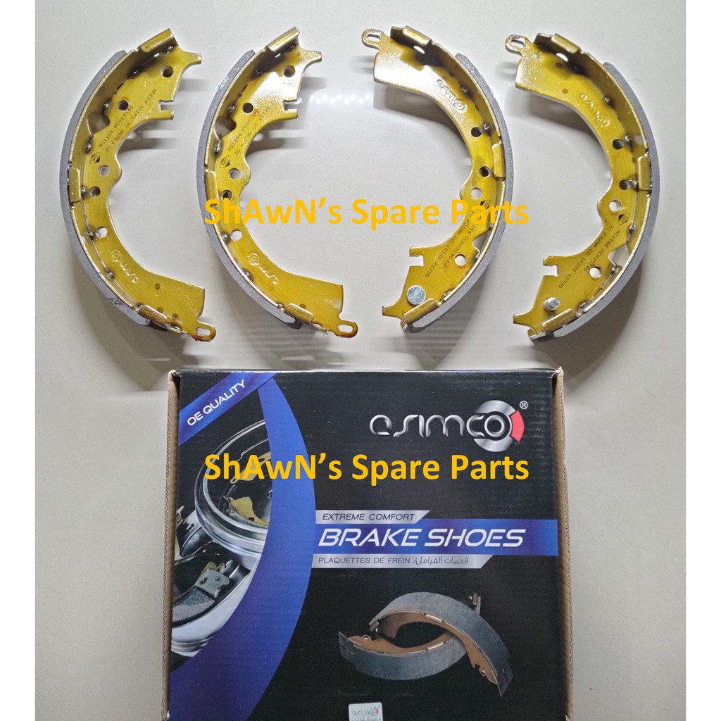 Toyota Innova TGN40 04-15 / Unser KF80 97-07 Rear Brake Shoes - ASIMCO ...