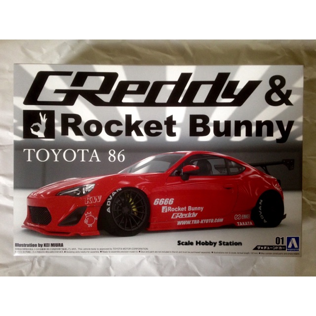 AOSHIMA 1:24 ZN6 TOYOTA 86 '12 GREDDY & ROCKET BUNNY ENKEI Ver. | Shopee Malaysia