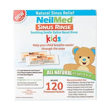 NEILMED KIDS SINUS RINSE PREMIXED SACHETS 120'S | Shopee Malaysia