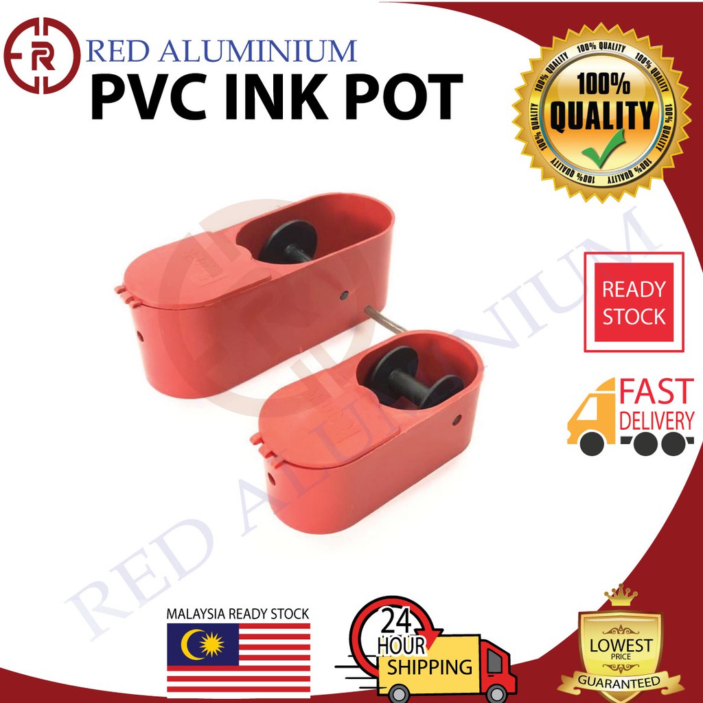 PVC ink pot big and small size string bowstring cobbler line fishing ...