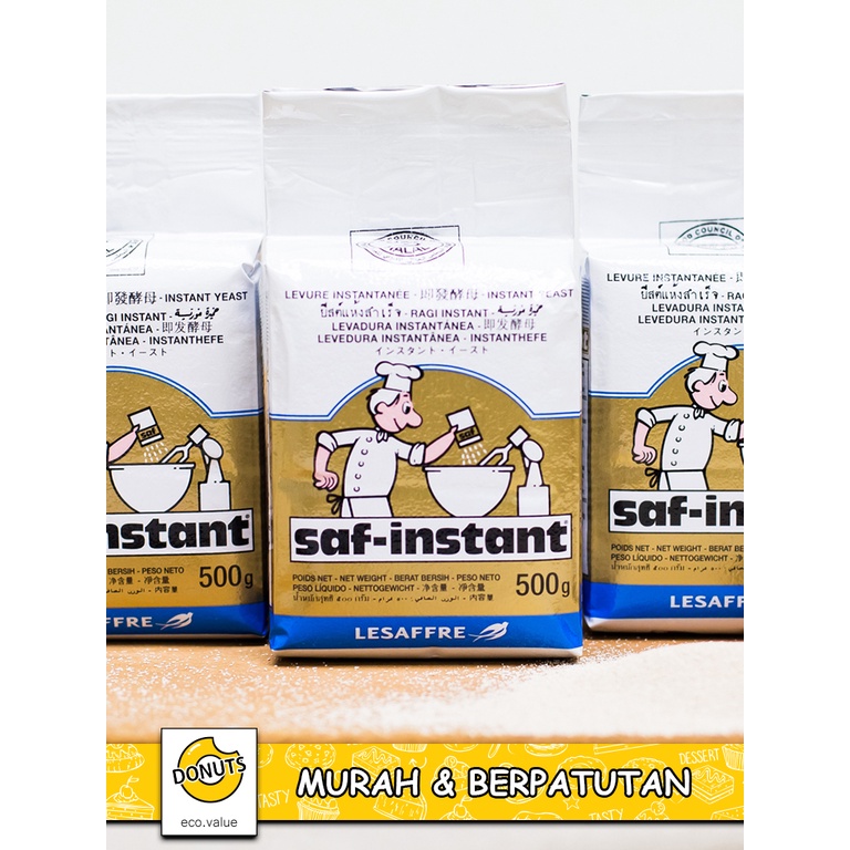 SAF-INSTANT GOLD AND BLUE LABEL YEAST 500G | Shopee Malaysia