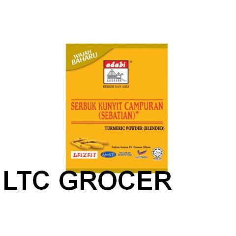 ADABI Serbuk Kunyit Campuran 30g / ADABI Turmeric Powder Blended 30g ...