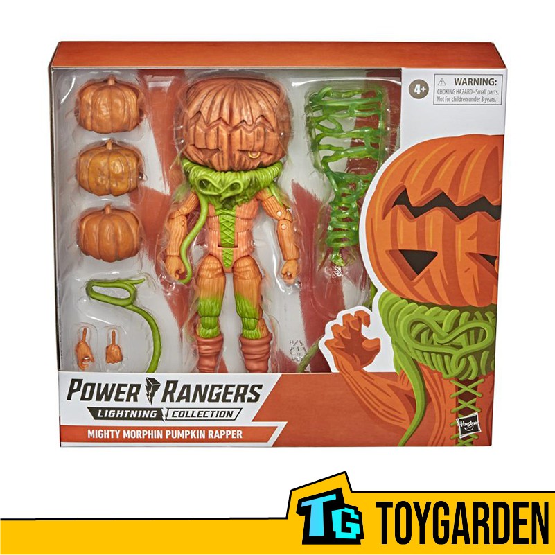 HASBRO Mighty Morphin Power Rangers Lightning Collection Pumpkin Rapper ...