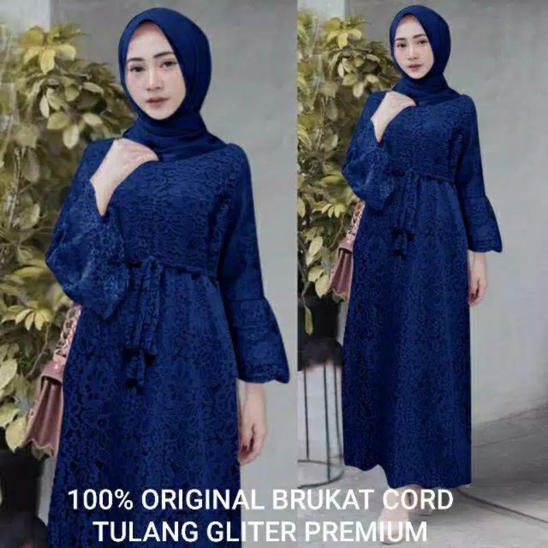 Size L Xl XXL Brocade Brocade Robe/Maxi Brocade Invitation/Jumbo Muslim ...