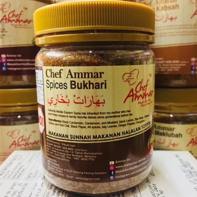 Chef Ammar Spices Rempah Bukhari 140gm | Shopee Malaysia
