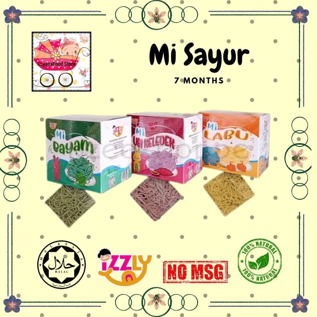 IZZLY Instant Mee Vegetables Mi Segera Sayuran 55g/pack | Shopee Malaysia
