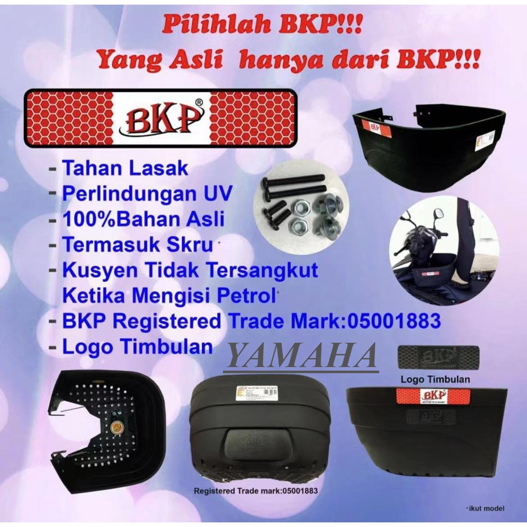 baku bakul raga basket (100% Original BKP) YAMAHA lagenda 110 lagenda 115 lc135 y110ss ss ego ...