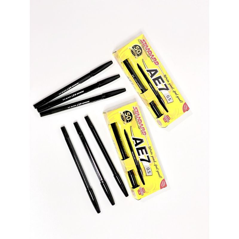 Ae7 Standard Pen-Bulpen Standard Balpoint Pen (1 Pack Of 12pcs ...