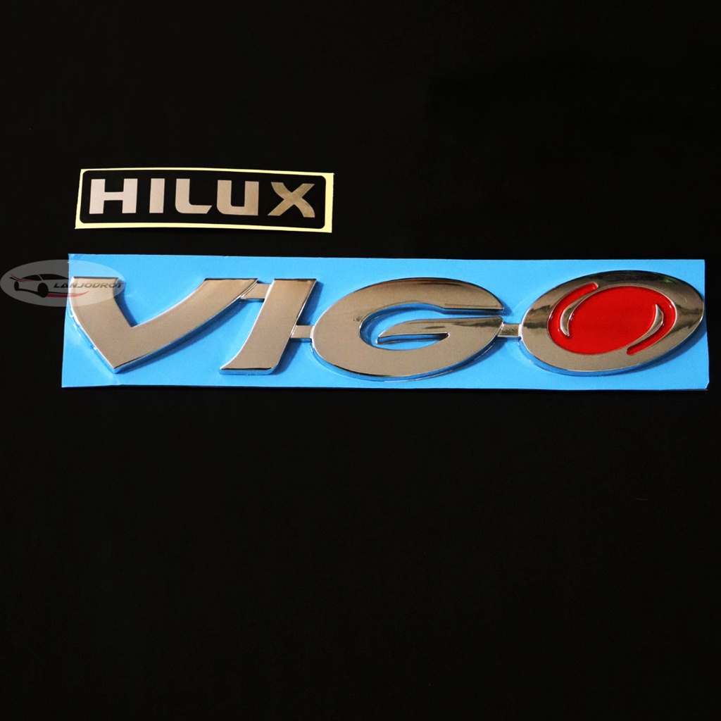 Get 2 Pcs VIGO Logo + HILUX Sticker For Pickup Truck Cover TOYOTA/CHAMP ...