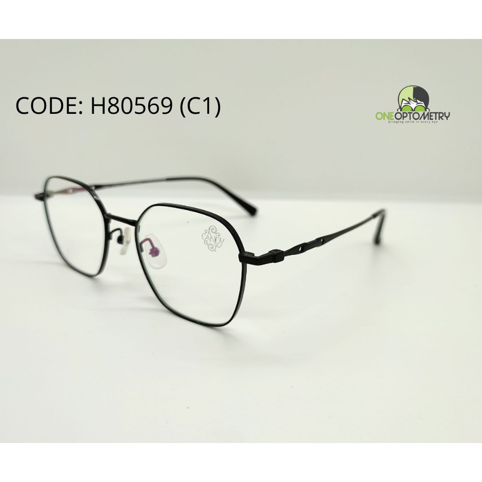 Candy Bingkai Cermin Mata / Metal Frame / Spek Mata Viral / Bingkai ...