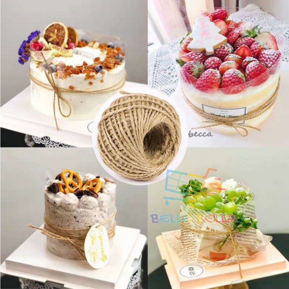 30 METER HEMP ROPE BOX DECORATION TALI GUNI 麻绳 | Shopee Malaysia