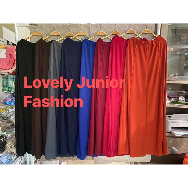 [🔥READY STOCK 🔥] SKIRT KAIN COTTON LICIN 3 PANEL KEMBANG MUSLIMAH ...