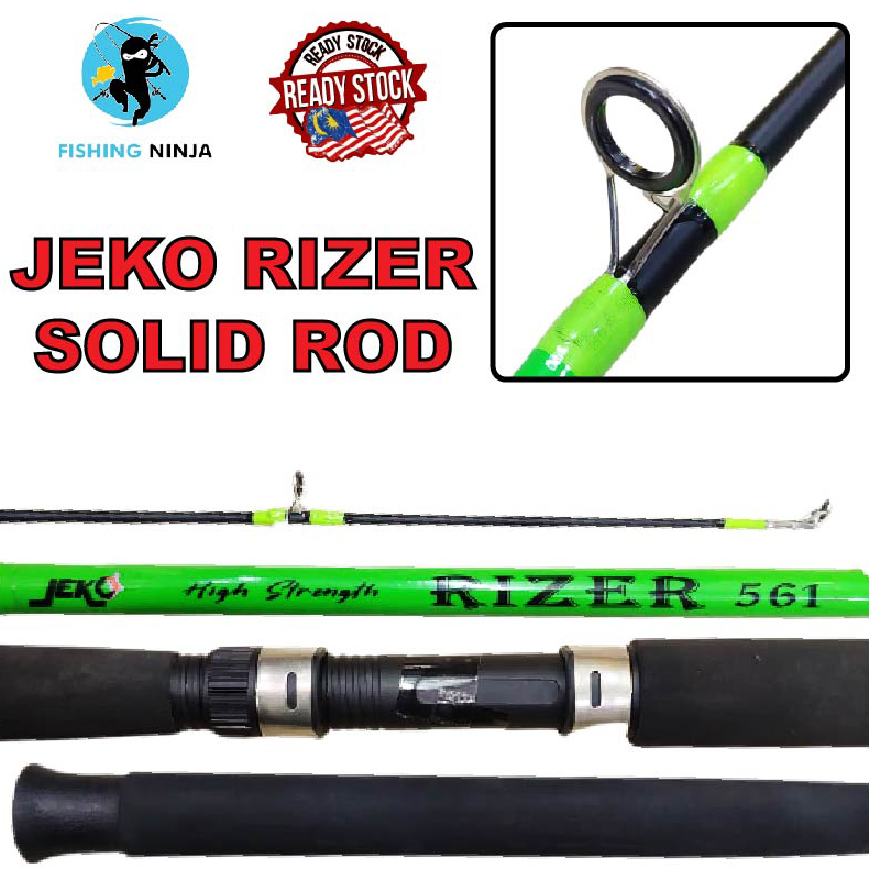 NINJA - CHEAPEST! Jeko Rizer Spinning Fishing Rod / Spinning Rod/ Solid ...