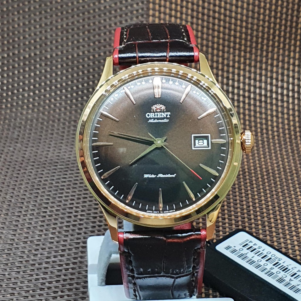 Orient FAC08001T0 Automatic Bambino Version 4 Classic Leather Strap Men's Watch | Shopee Malaysia