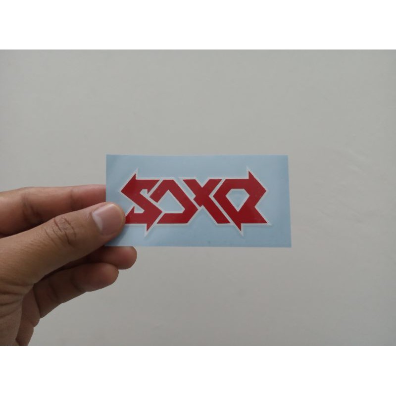 Sticker Band Saxo ( Sticker cutting / Outdoor ) | Shopee Malaysia