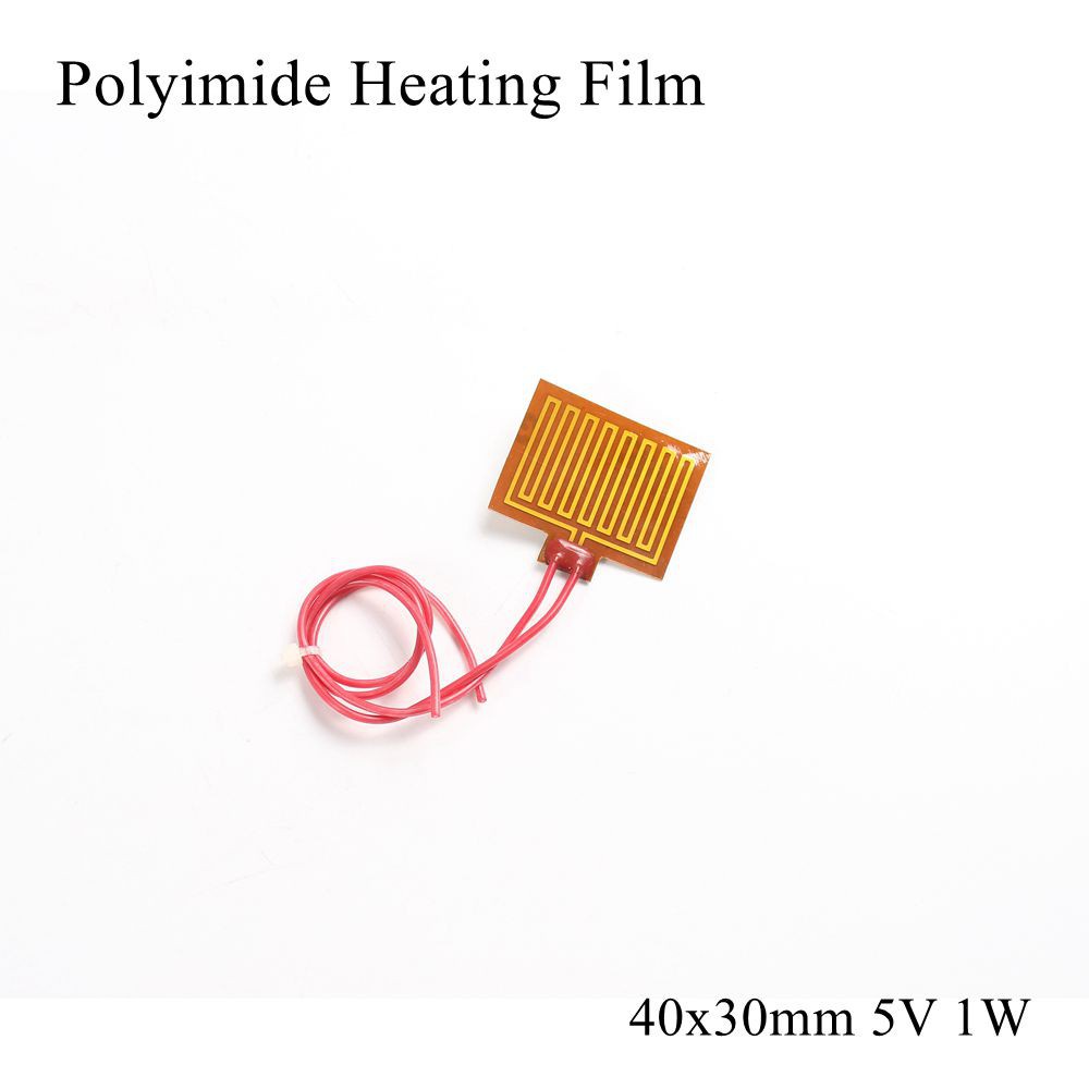 5V 12V 24V PI Heating Film Plate Polyimide Heating Electric Heated ...