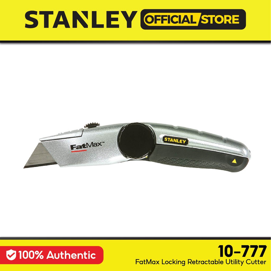 Stanley 10777 FatMax Locking Retractable Utility Cutter 10-777 | Shopee ...