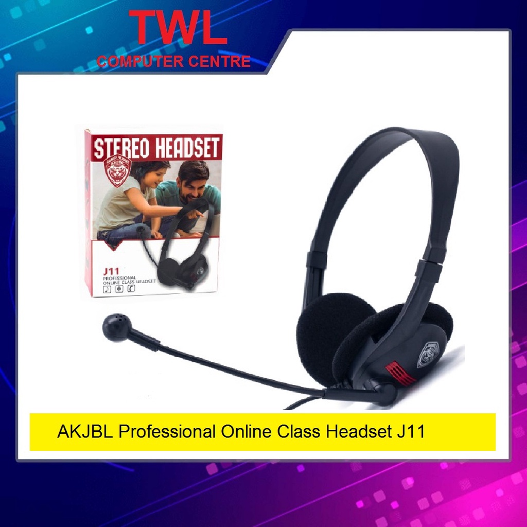 AKJBL Professional Online Class Headset J11 With Microphone(1Y Warranty ...