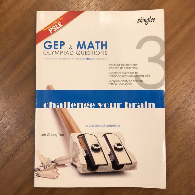 GEP & MATH Olympiad Questions | Shopee Malaysia