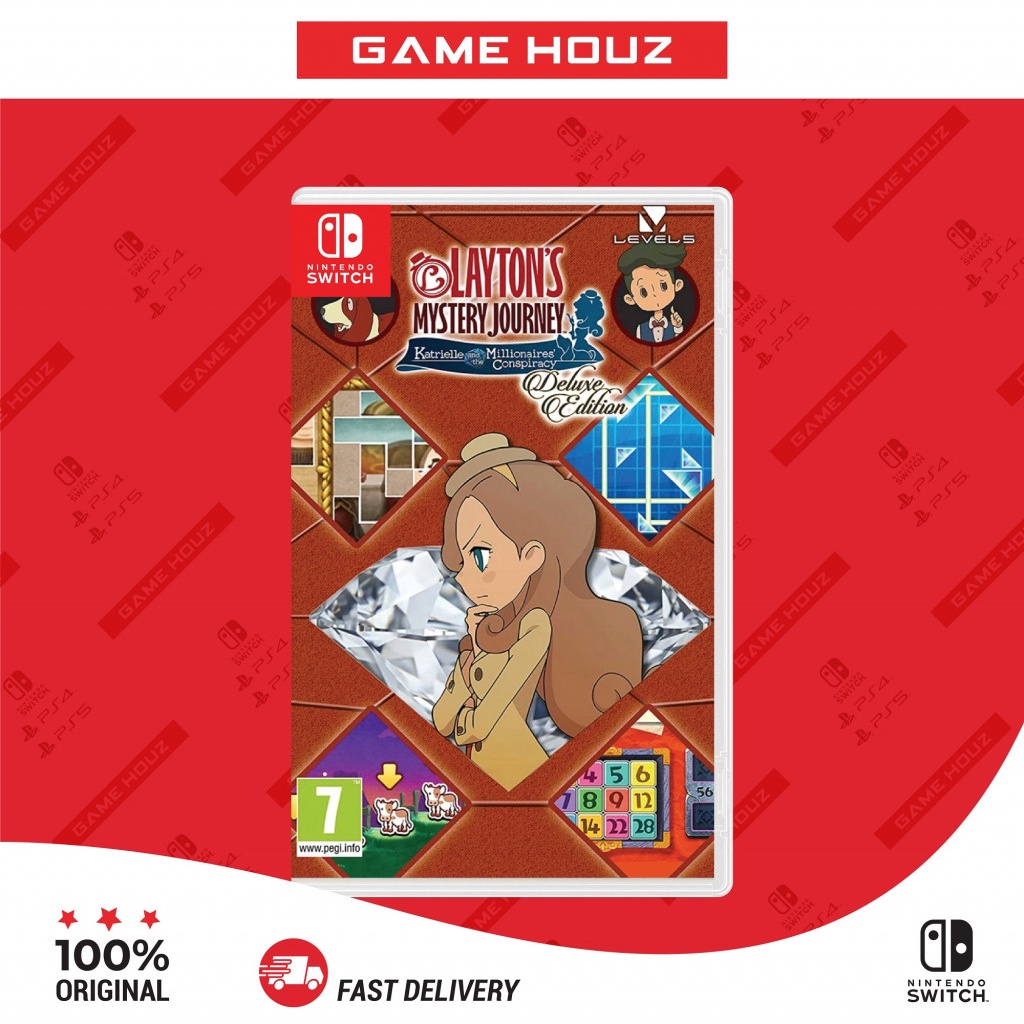 (Switch) Layton's Mystery Journey Katrielle and the Millionaire's ...