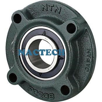 NTN UCFC209D1 ( 45mm ) 100% ORIGINAL Made In Japan Round Flanged Bearings Unit With Set Screw ...
