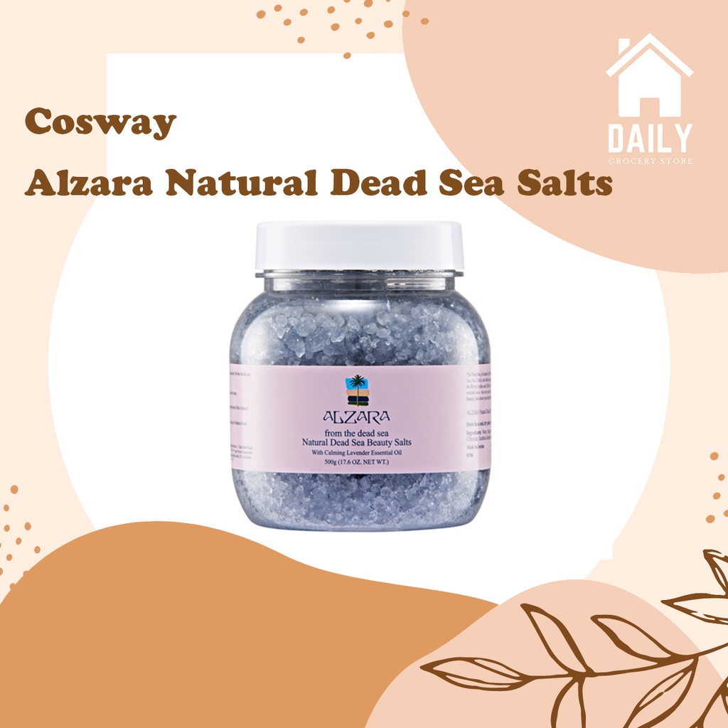 Cosway Alzara Natural Dead Sea Salts, 500g - therapeutic and healing ...
