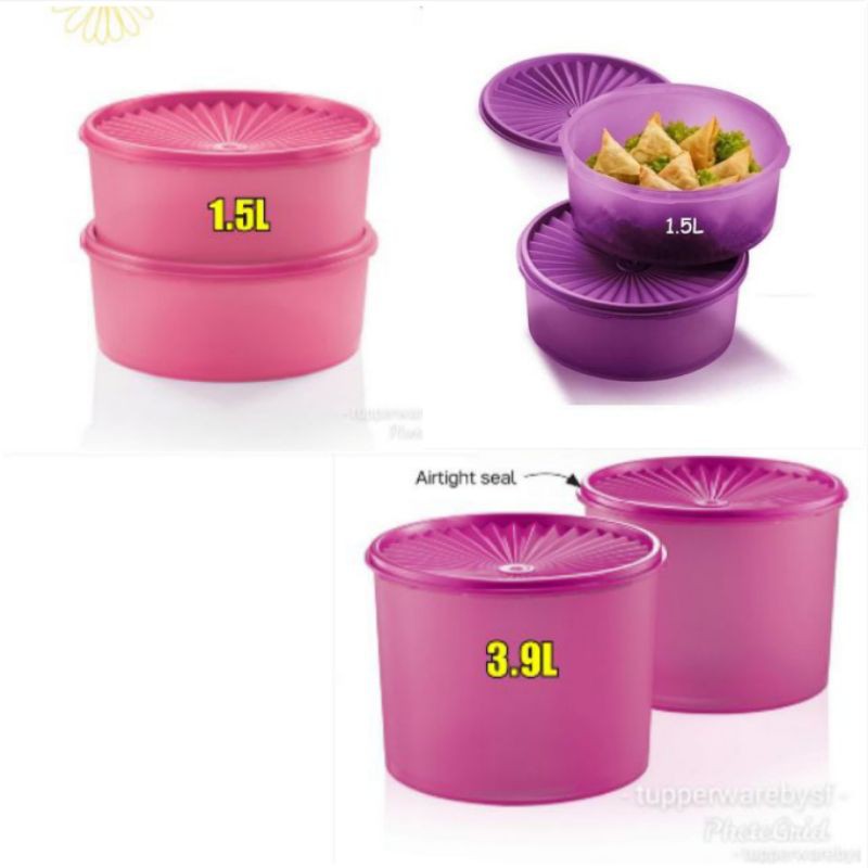 Deco Canister Tupperware (1 pc) | Shopee Malaysia