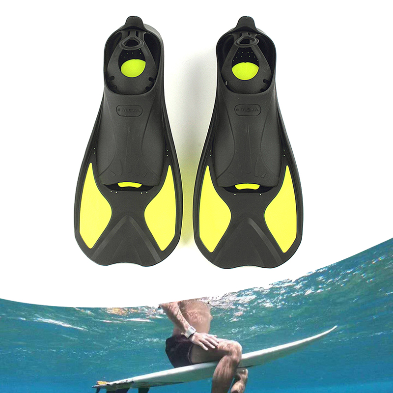 Snorkeling Swimming Fins Adult / Children Flexible Comfort Swimming ...