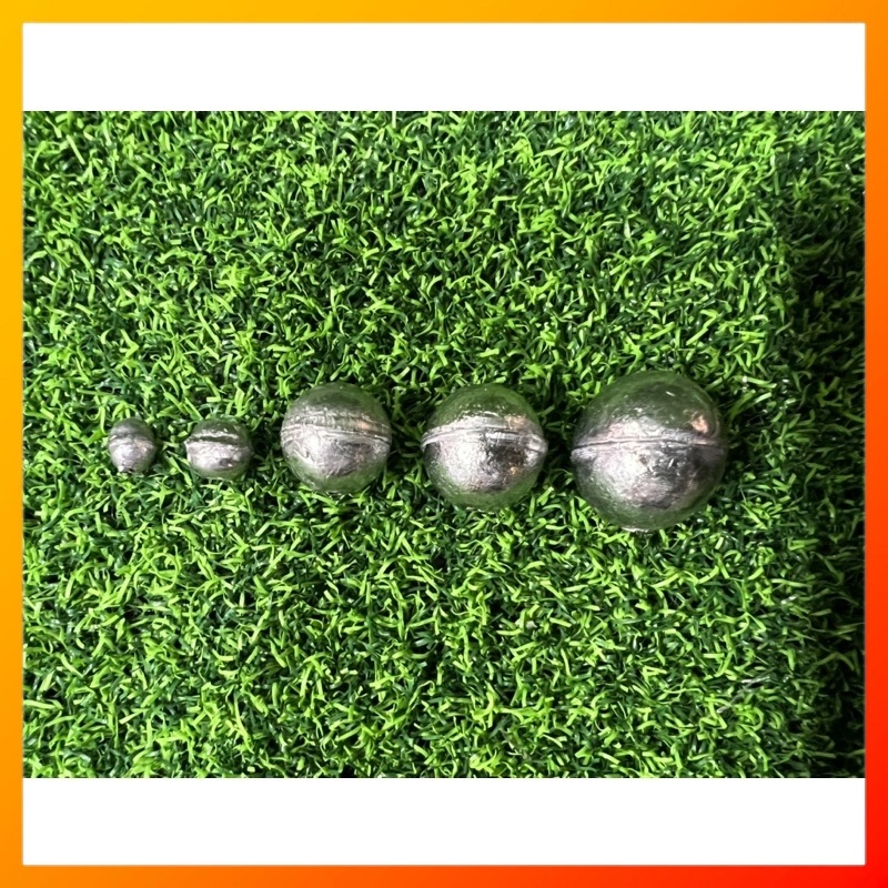Fishing Lead Sinker | Batu Ladung Pancing (Ref: Round) | Shopee Malaysia