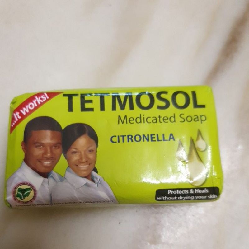 TETMOSOL Medicated Bathing Soap Citronella / Treatment For Itchy rashes ...