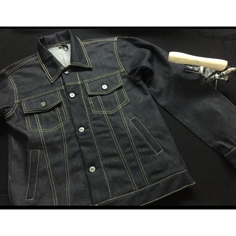 Denim jacket type 1.14 oz And 16 z by SIMISSTY DENIM material GAMATEX ...