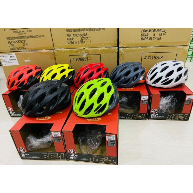 (FREE DELIVERY) ORIGINAL BELL DRAFT AF ROAD SAFETY CYCLING HELMET ...