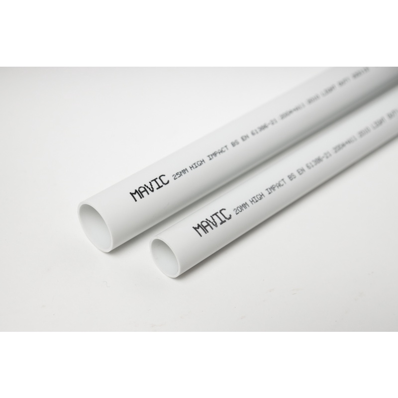 (SIRIM) 20MM & 25mm 3/4"/1" X 4.5 FEET MAVIC/KANCIL PVC CONDUIT PIPE ...