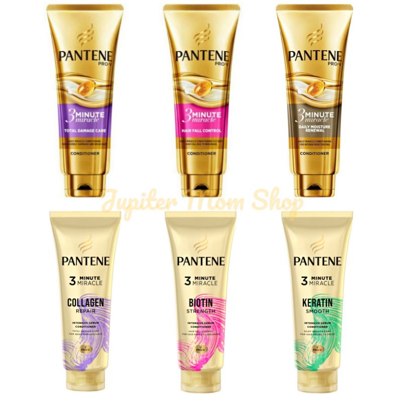 Pantene Pro-V 3 Minute Miracle Conditioner 70ml / 150ml / 300ml | Shopee Malaysia