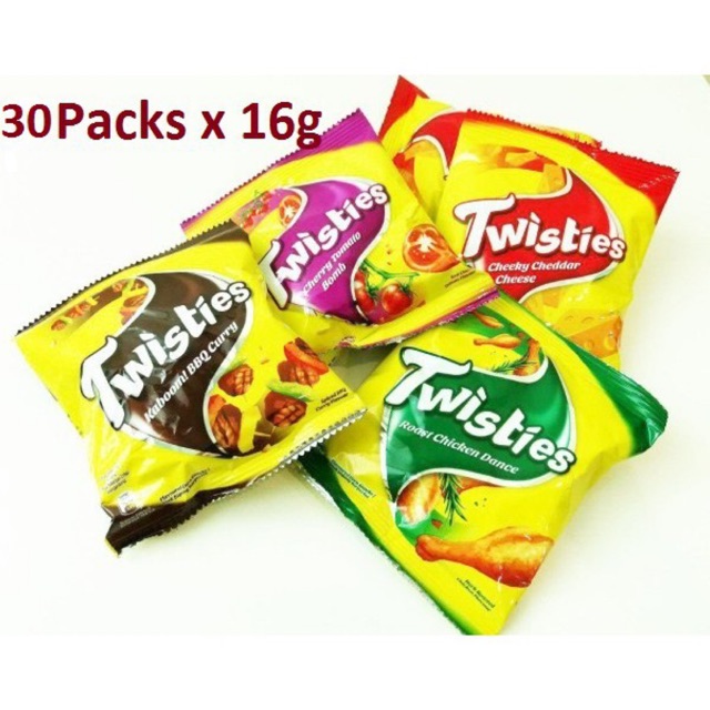 Twisties BBQ / Tomato / Cheese / Chicken 24Pkt x 15G | Shopee Malaysia