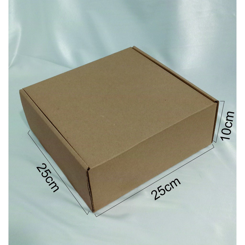 Box/box/cardboard 25X25X10 cm Plain/Die Cut/ Box Hampers/ Box Gift ...