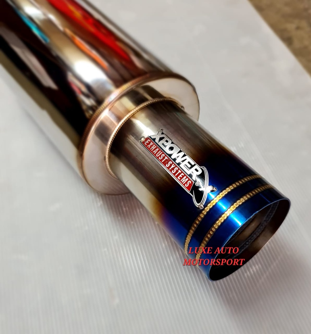 XPower Exhaust SFlow SportMuffler(Titanium) | Shopee Malaysia