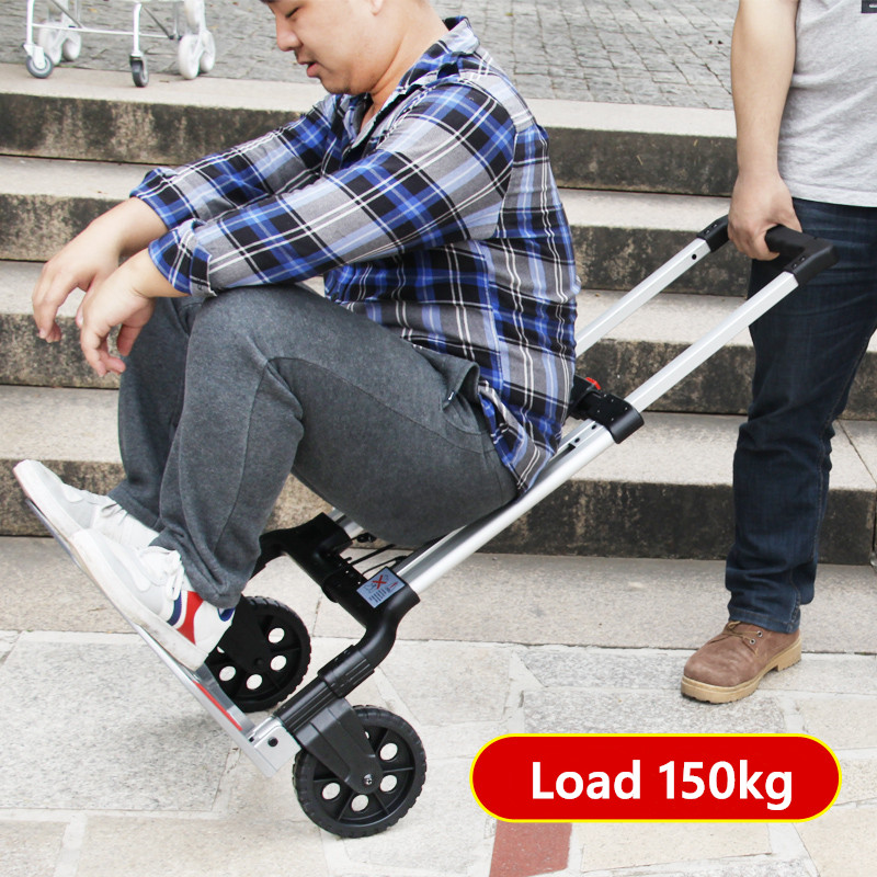 Heavy Duty Foldable Trolley Hand Truck Trolley Extendable Portable ...