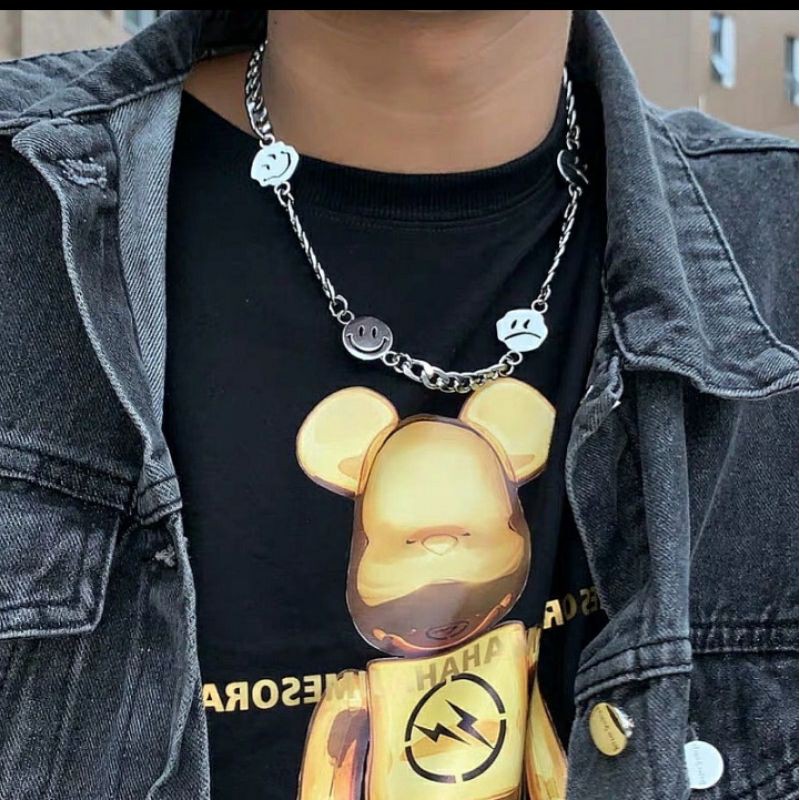 Metal smiley face ring (4 emoji) made from stainless steel) | Shopee ...