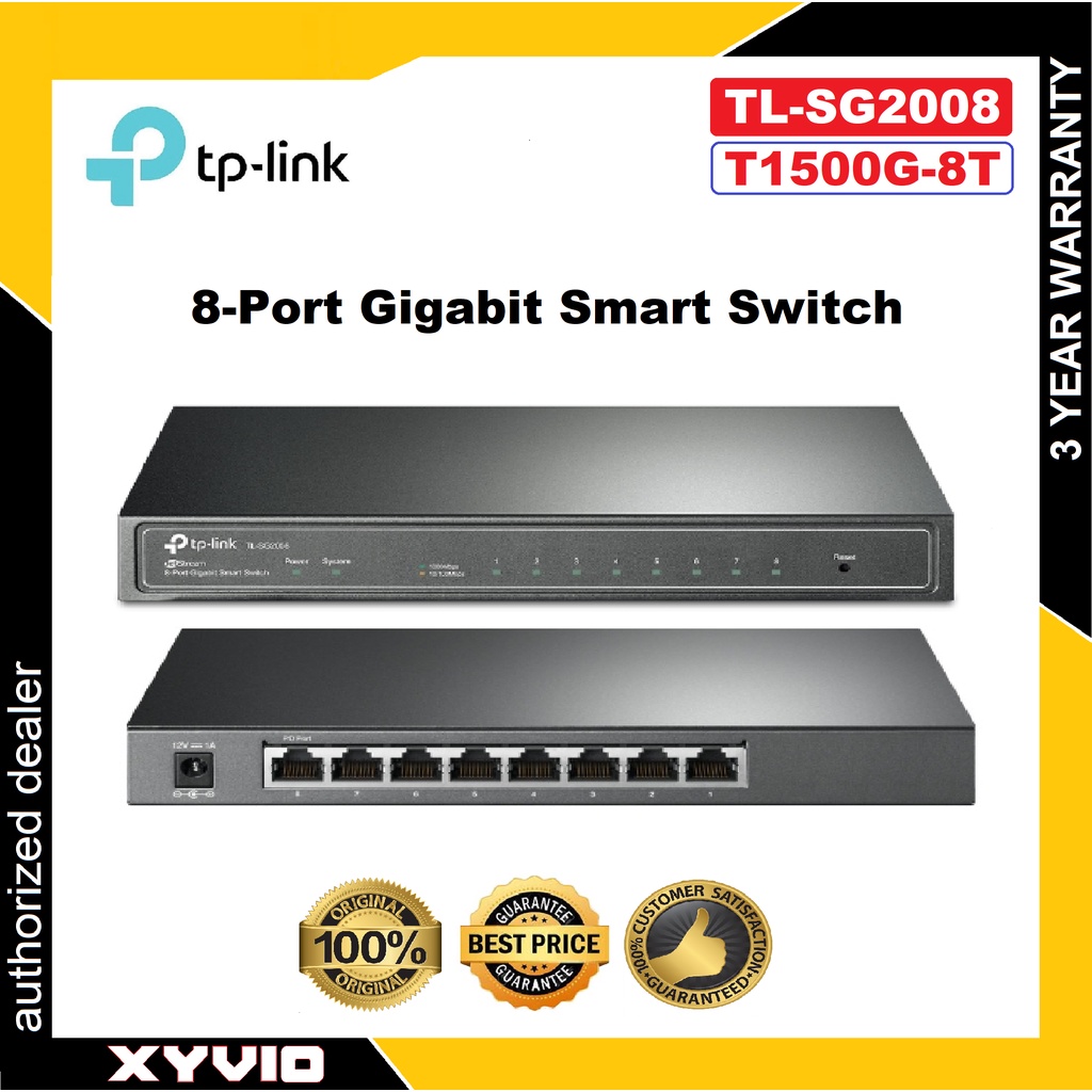 TP-LINK SG2008 / SG2218 / TL-SG3428 (T2600G-28TS) / TLSG3428X 24-Port ...