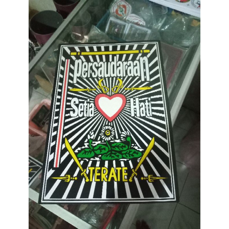Paper PSHT LOGO WALL POSTER | Terate wall poster image | Shopee Malaysia
