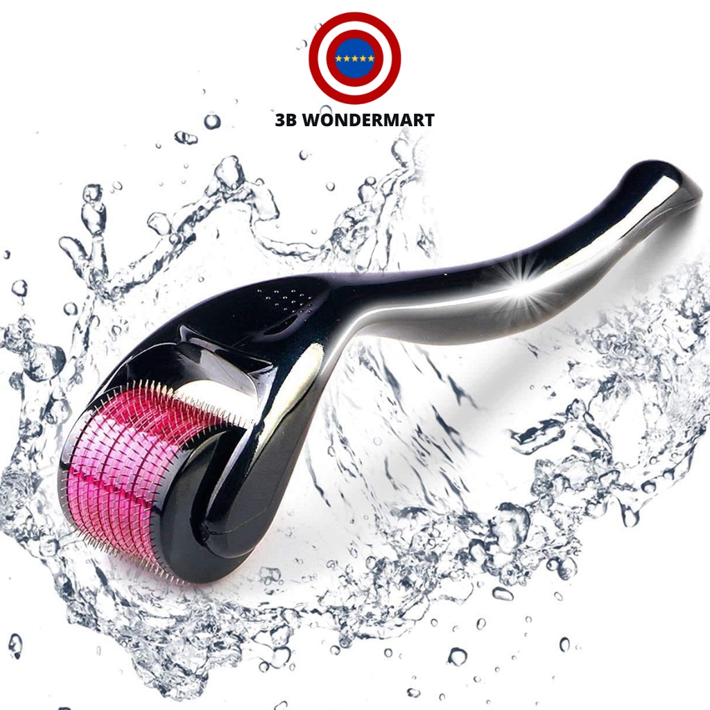 Micro Needle 540 Derma Roller Titanium Hair Regrowth Skincare Product Absorption | Shopee Malaysia