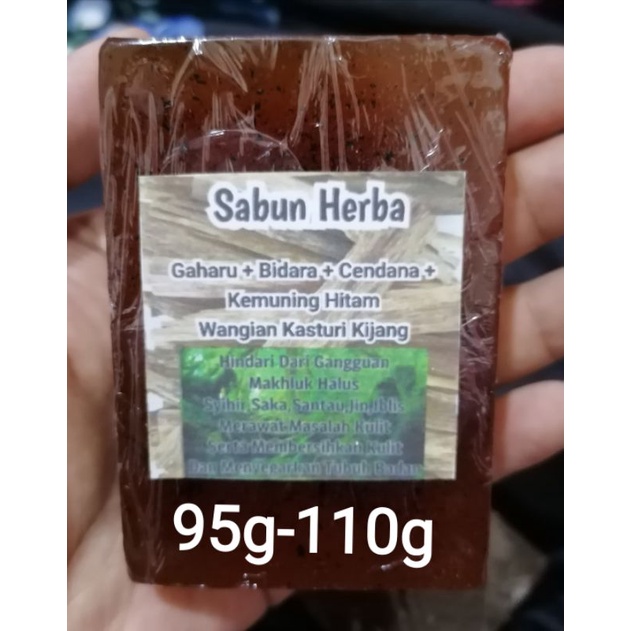 sabun herba. Gaharu Bidara Cendana Kemuning hitam garam bukit kasturi kijang | Shopee Malaysia