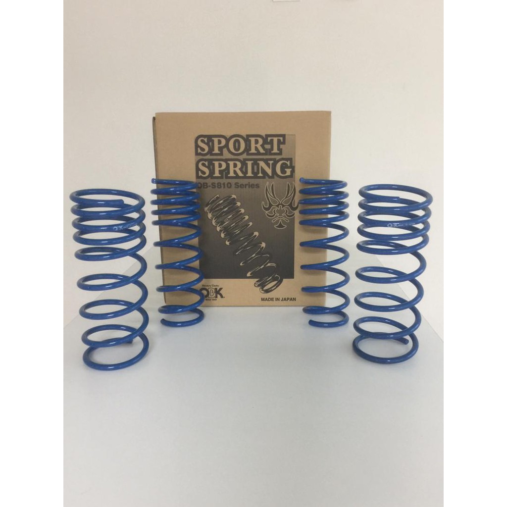 OBK Sport Spring for Perodua Myvi (Sport Lowering Spring) | Shopee Malaysia