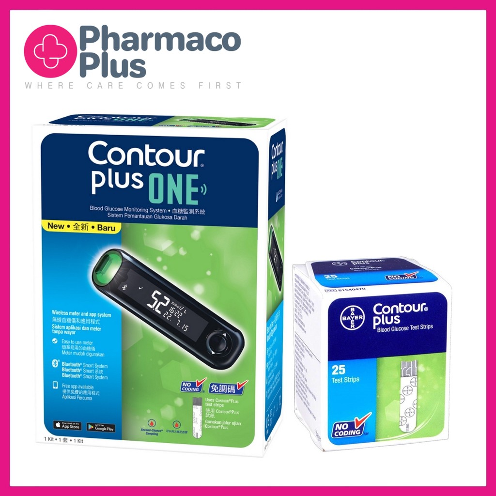 Contour plus One Meter Pack (with 25 test strips) | Shopee Malaysia