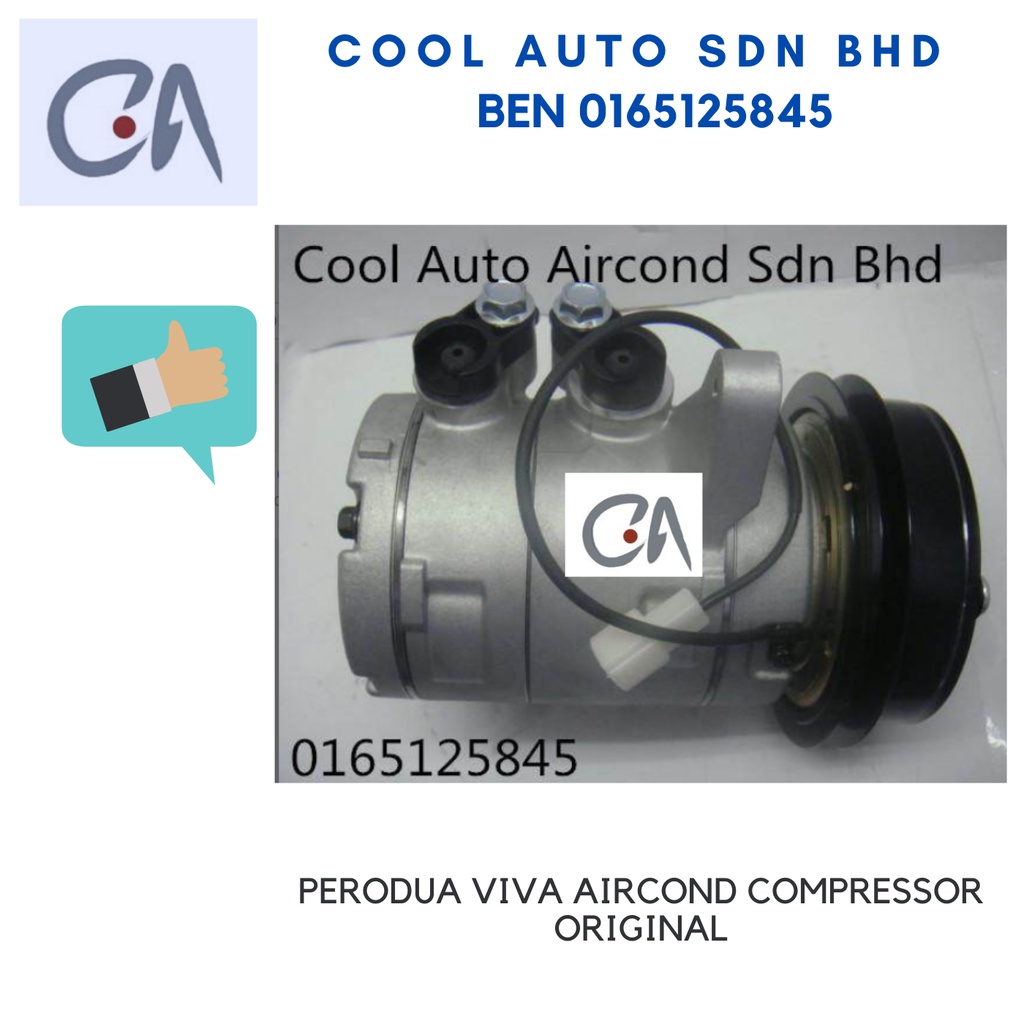 🔥READY STOCK 🔥PERODUA VIVA AIRCOND COMPRESSOR ORIGINAL | Shopee Malaysia