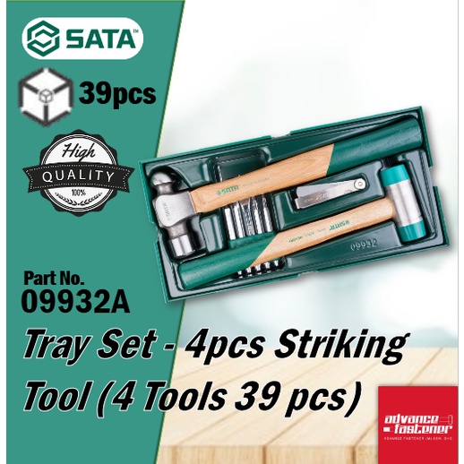 Sata 95121P 140 PCS 5 Drawer Tool Trolley Set (Wrench / Hex Key ...