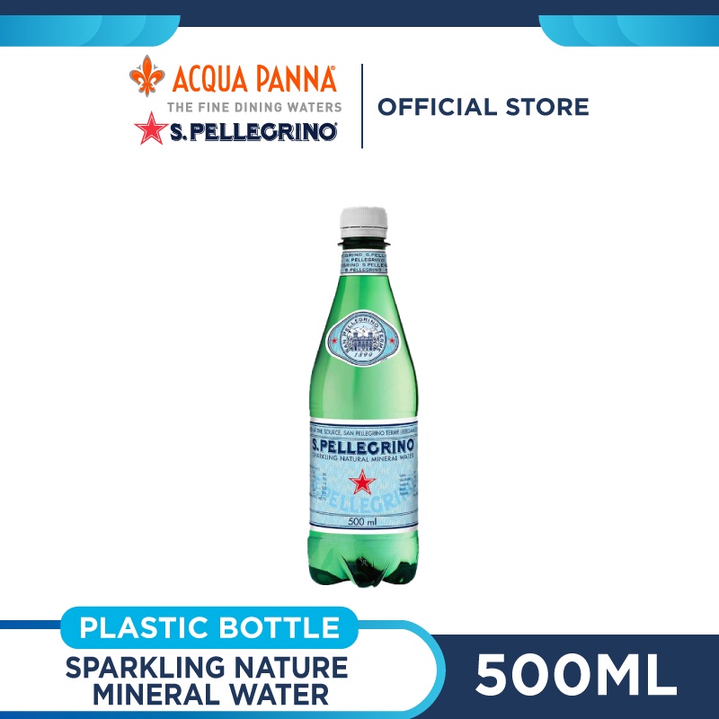S.Pellegrino Sparkling Natural Mineral Water Plastic Bottle PET (500ml) | Shopee Malaysia