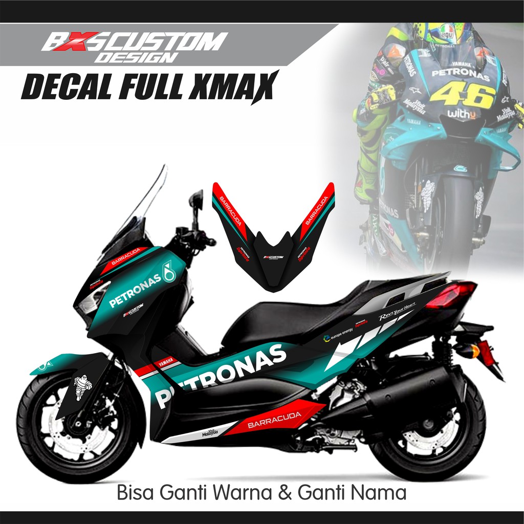DECAL FULL XMAX LIVERY PETRONAS PREMIUM | Shopee Malaysia